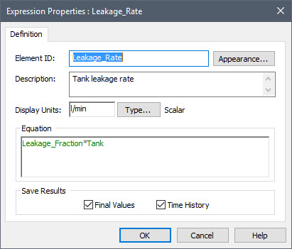 Lesson 6 - Specifying the Leakage Rate - GoldSim
