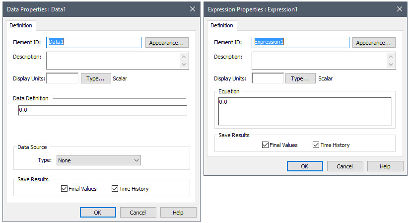 Lesson 6 - The Two Most Basic Elements: Data and Expressions - GoldSim